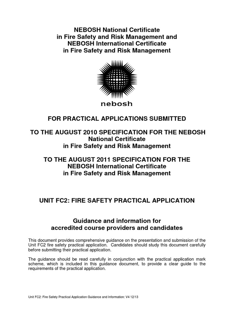FC2 Guidance and Information For A | PDF