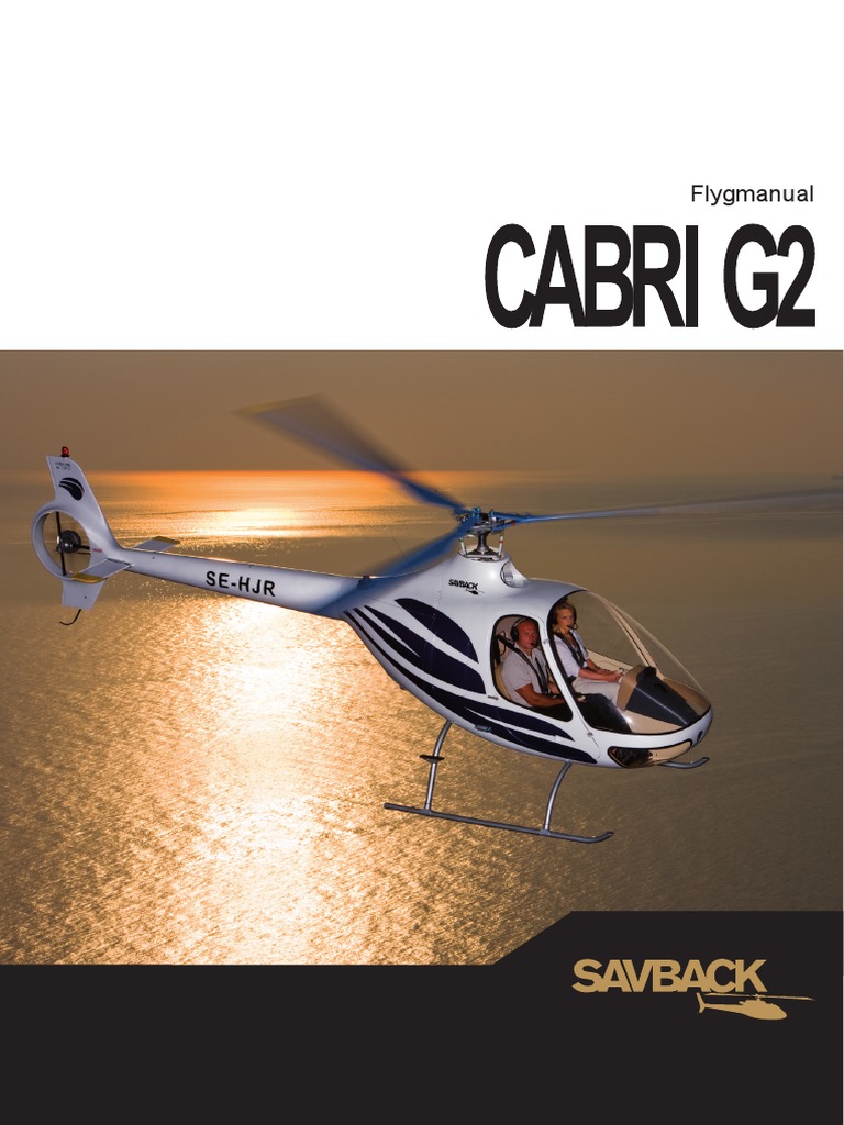 Guimbal Cabri G2 Flight Manual | PDF | Helicopter | Rotorcraft