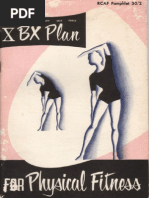 RCAF XBX and 5BX Exercise Plans | PDF