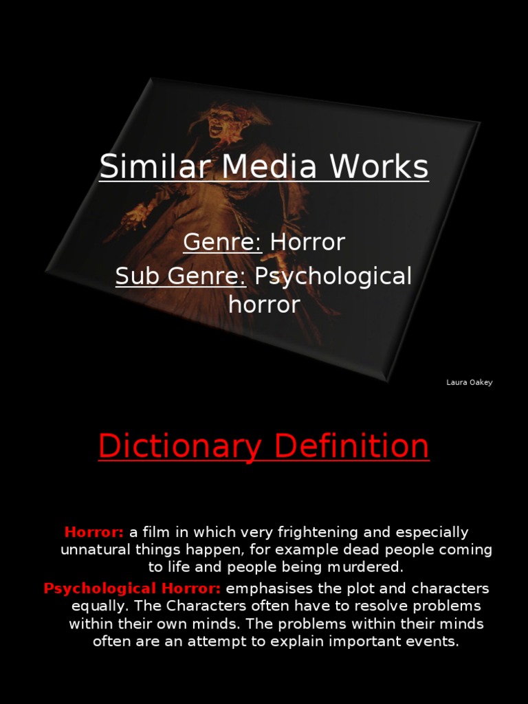Elements of Psychological Horror Films | PDF | Horror Films