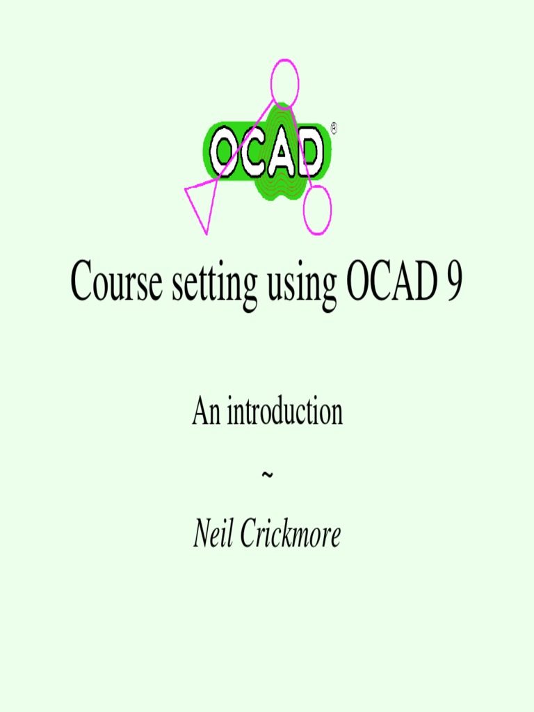 Course Drafting Using OCAD 9 | PDF | Icon (Computing) | Computer File