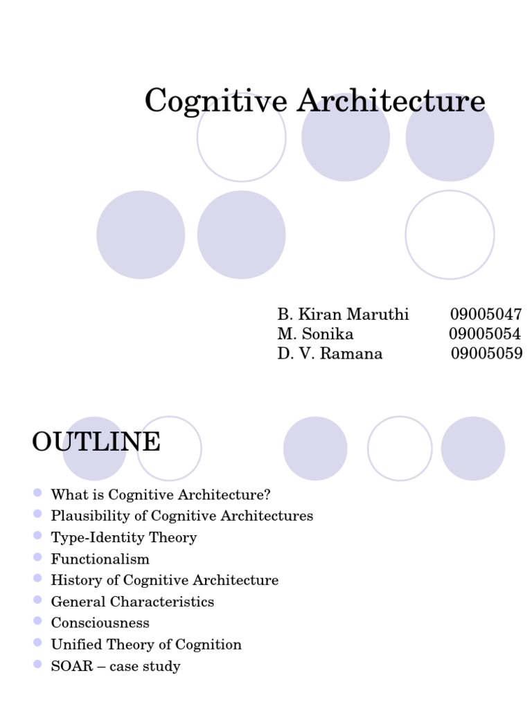 An Overview of Cognitive Architectures: Modeling the Mechanisms and ...