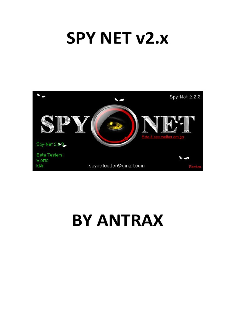 Spy Net v2.x by Antrax | Descargar gratis PDF | Internet | Archivo de ...