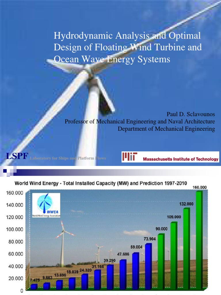 Hydrodynamic Analysis and Optimal Design of Floating Wind Turbine and ...