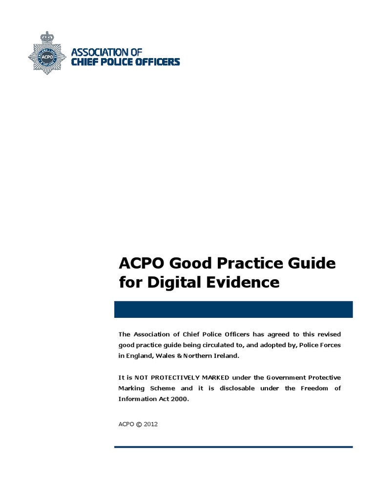 Cba Digital Evidence v5 | PDF | Digital Forensics | Search And Seizure