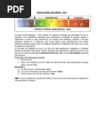 Exame Escala Visual Analógica EVA | PDF | Bem-estar
