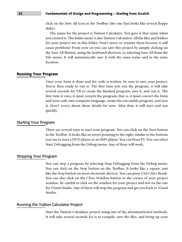 Tuition Calculator Project Guide | PDF