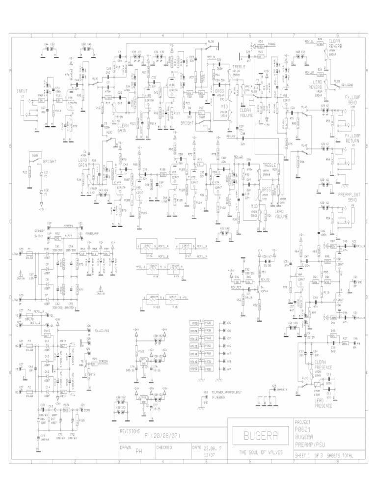 6262 Rev F Schematic | PDF