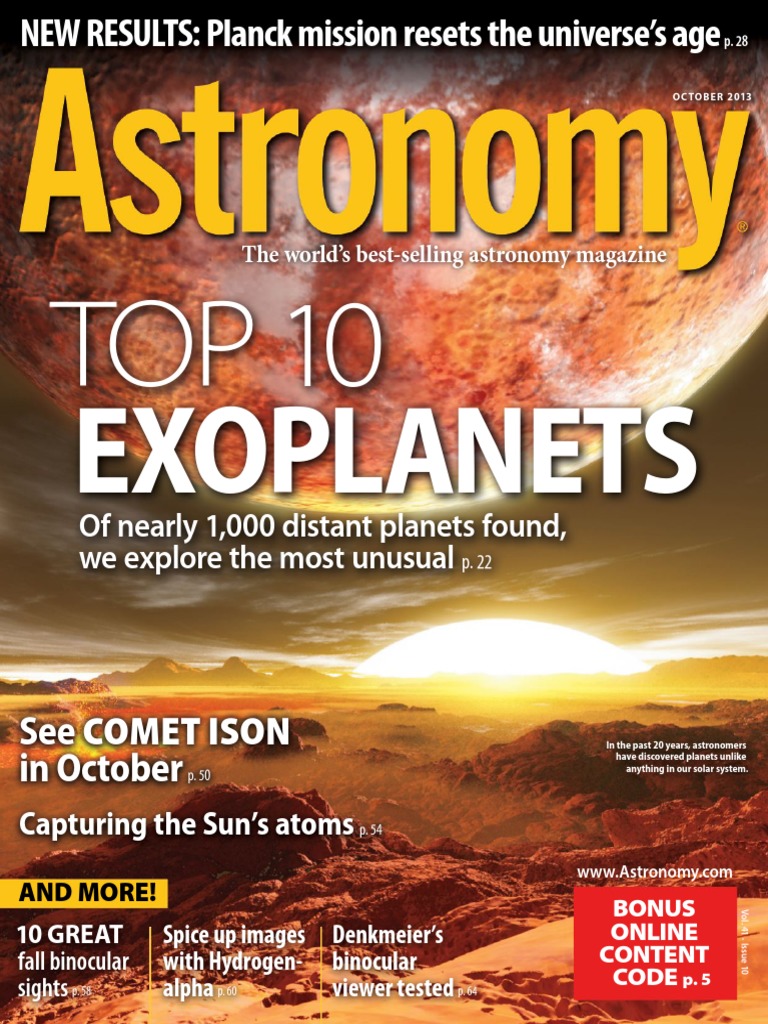 Astronomy Magazine October 2013 | PDF | Stars | Dark Matter