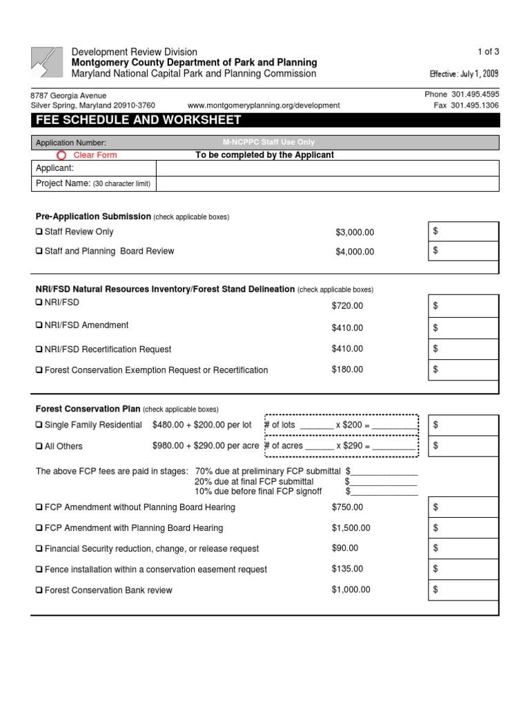 Planning Application Fee Guide | PDF | Government | Business
