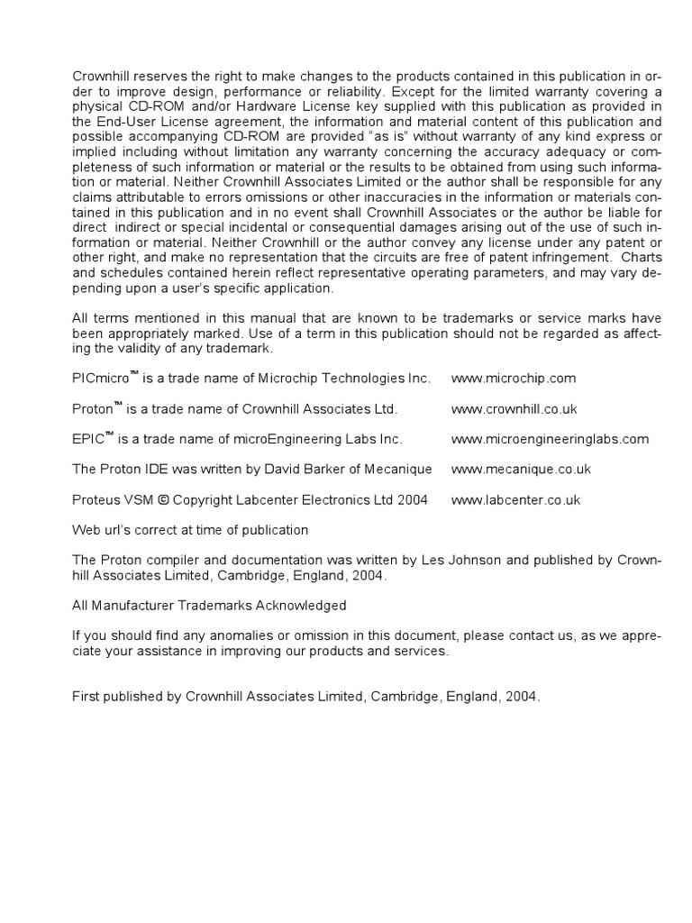 Manual Proton Ide | PDF | Microsoft Windows | Microcontroller