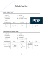 Electromag Cheat Sheet | PDF | Magnetic Field | Electric Field
