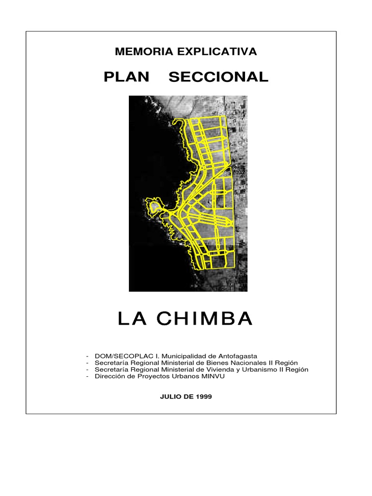 Memoria Explicativa Seccional La Chimba | PDF | Planificación urbana | Urbanismo