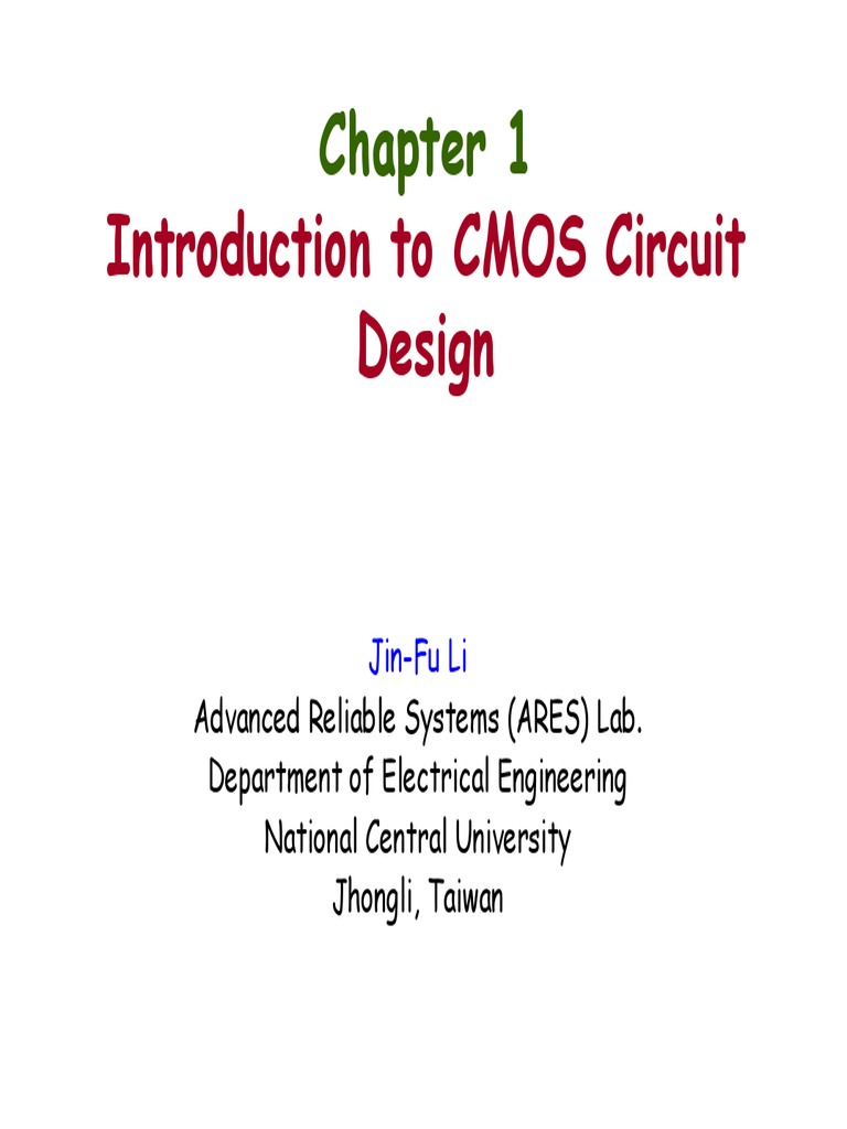 Cmos Aoi Design | PDF