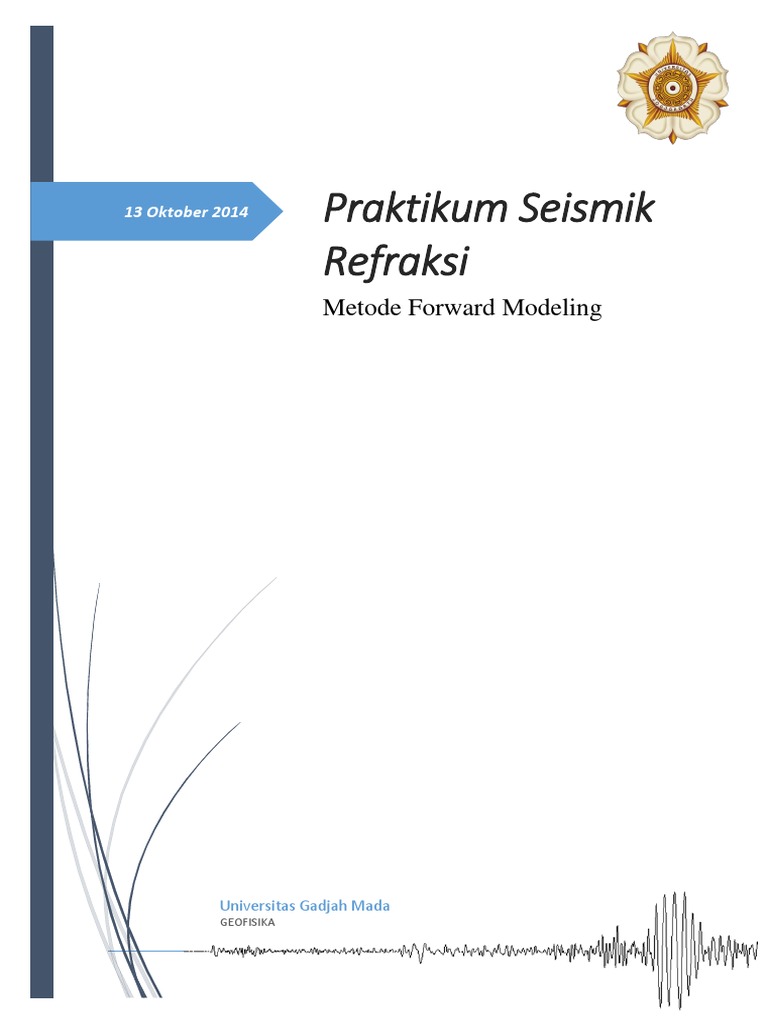 Seismik Refraksi - Forward Modeling | PDF | Seni | Sains & Matematika