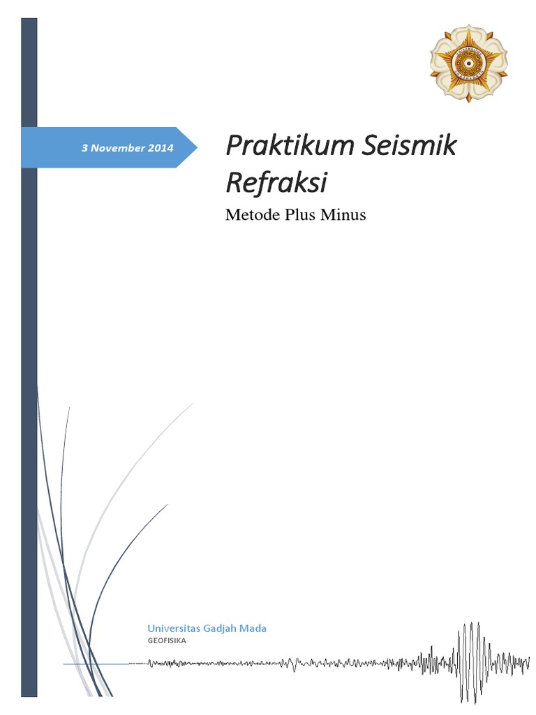 Seismik Refraksi - Metode Plus Minus | PDF