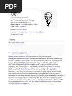 KFC Objectives | PDF | Fast Food Restaurants | Business Economics