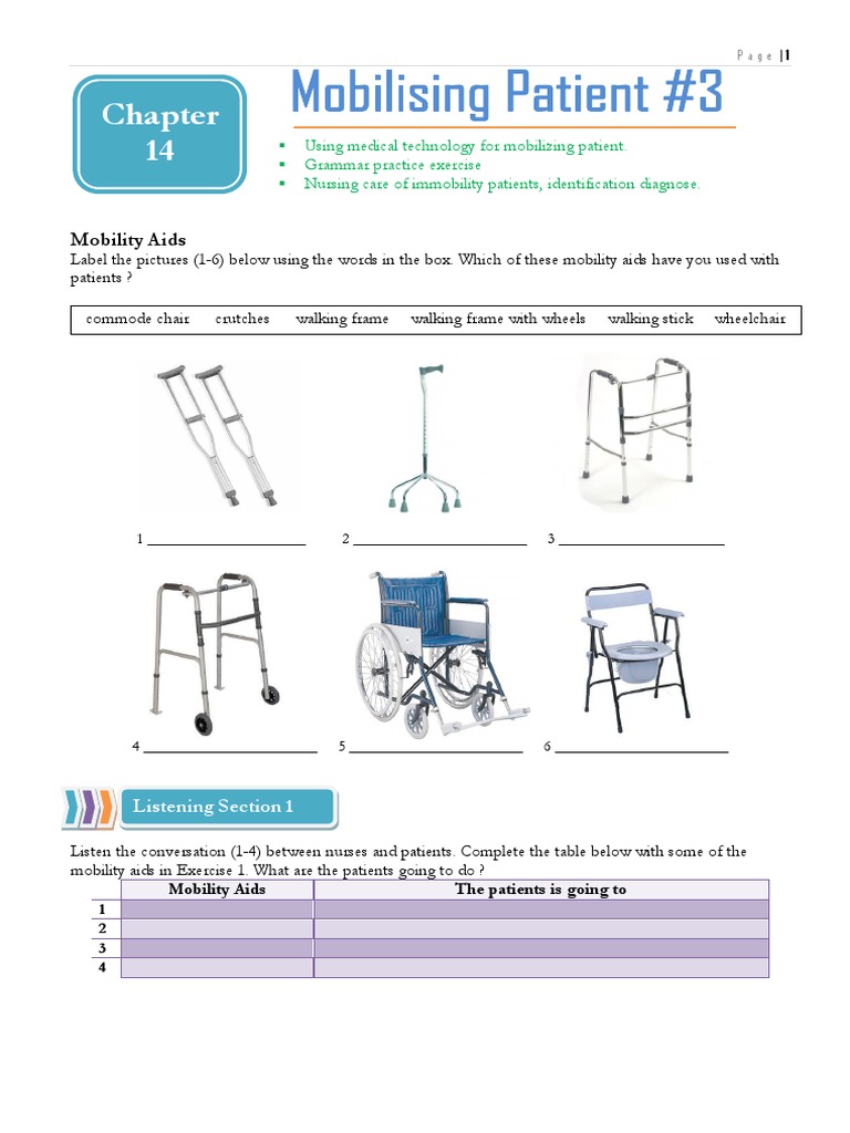 Using medical technology for mobilizing patients | PDF | Clinical ...