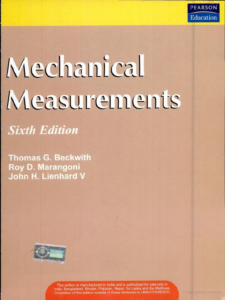 Mechanical Measurements | PDF