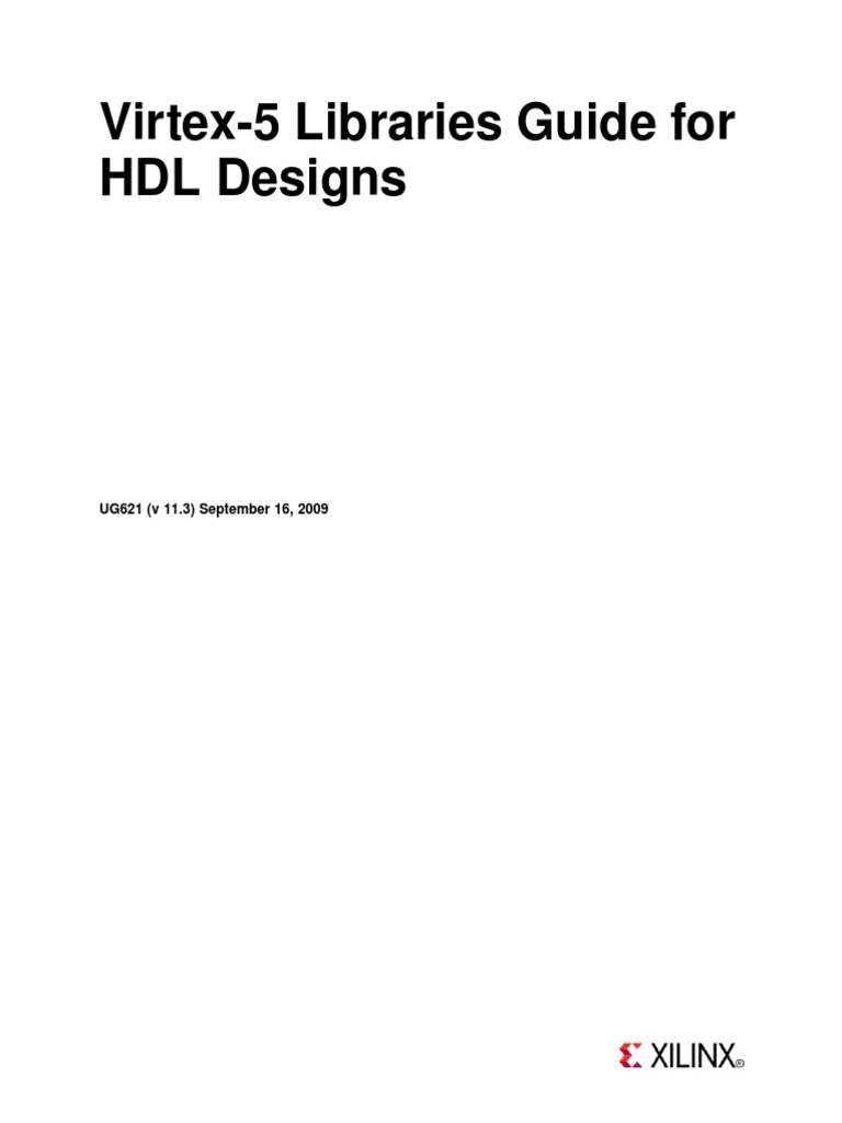 Virtex5 HDL PDF | PDF