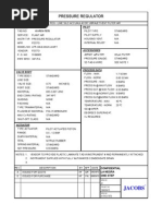 Control Valve Data Sheet | PDF | Valve | Pressure