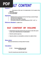 Silt Content Test for Fine Aggregates | PDF | Concrete | Building ...