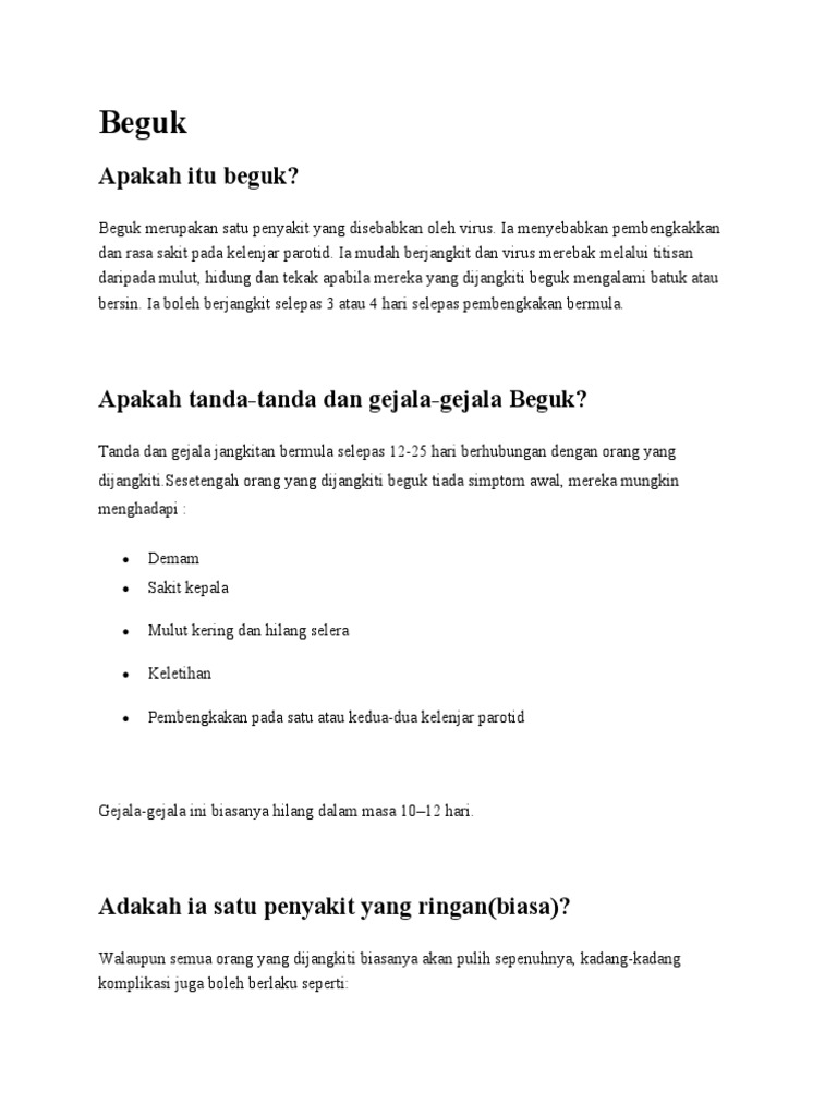 Apakah Itu Beguk? | PDF