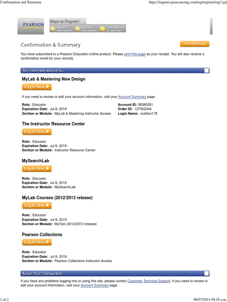 Confirmation and Summary | PDF | Career & Growth | Finance & Money ...