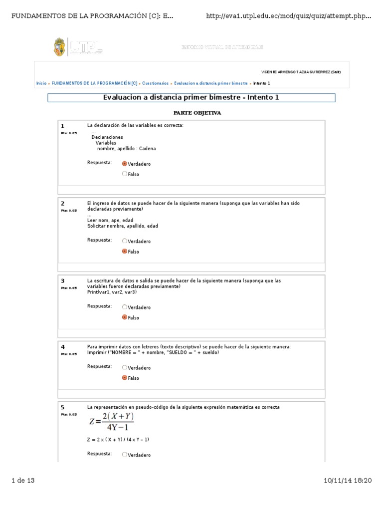 Fundamentos de La Programación | PDF | Suma | Java (lenguaje de ...