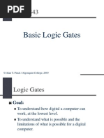 Practical Application of Logic Gates | PDF | Logic Gate | Security Alarm