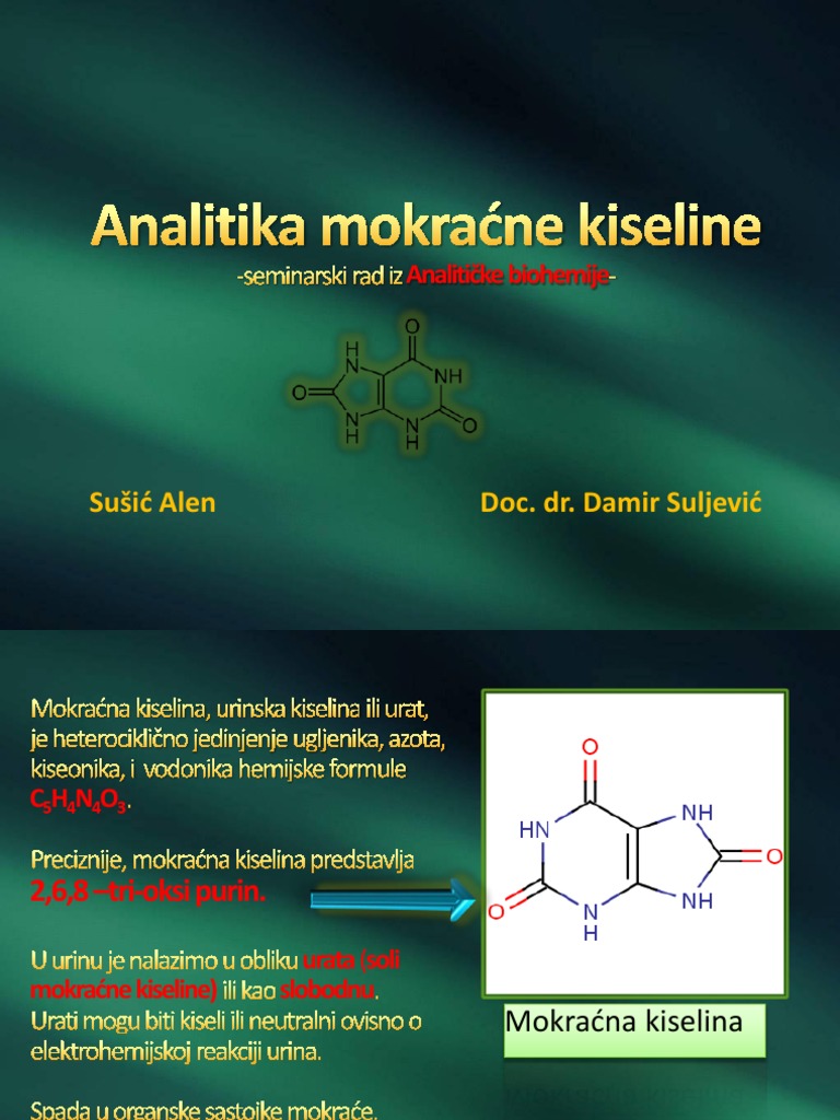 Mokraćna Kiselina | PDF