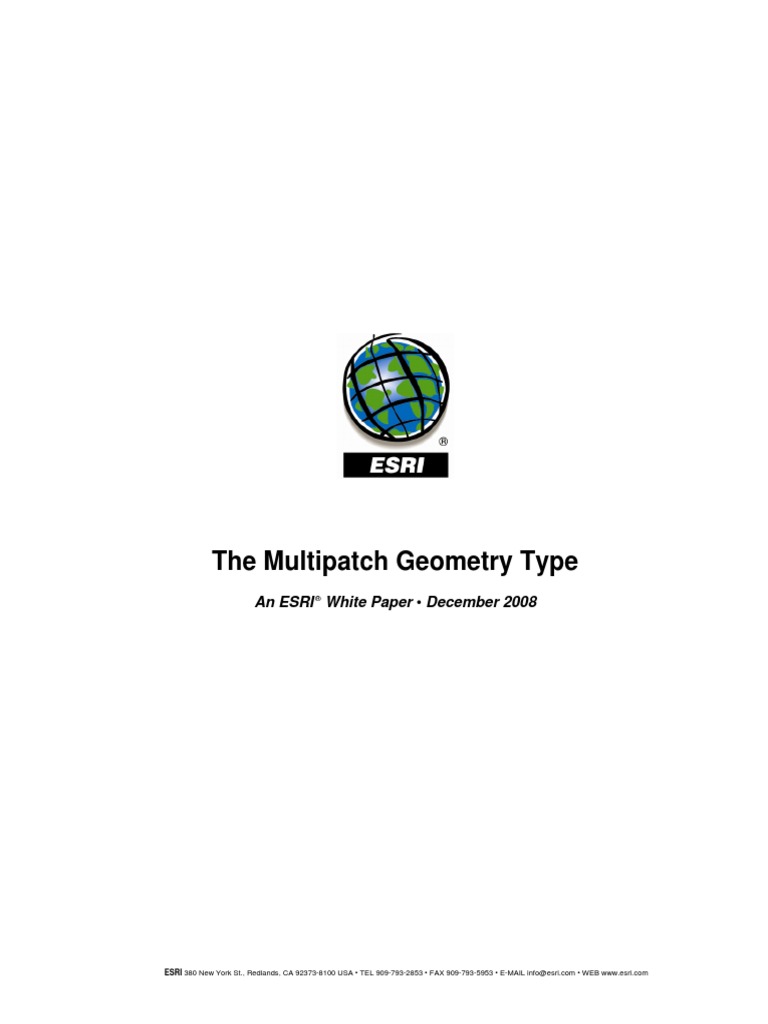 Understanding Multipatch Geometry | PDF