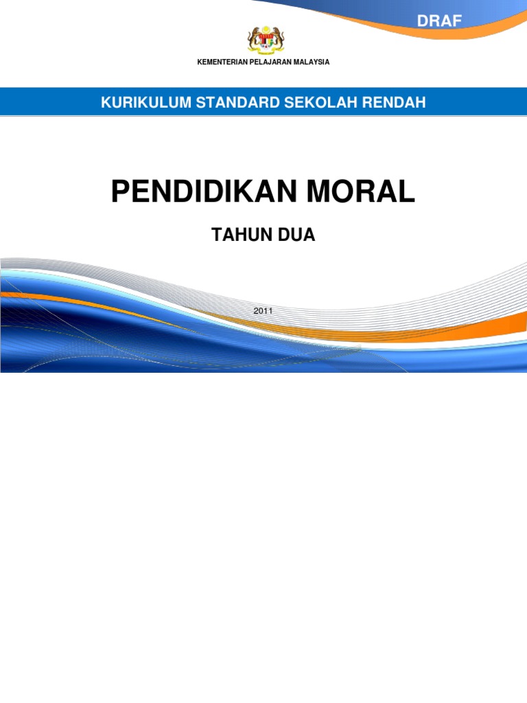 Dokumen Standard Pendidikan Moral Tahun 2 | PDF