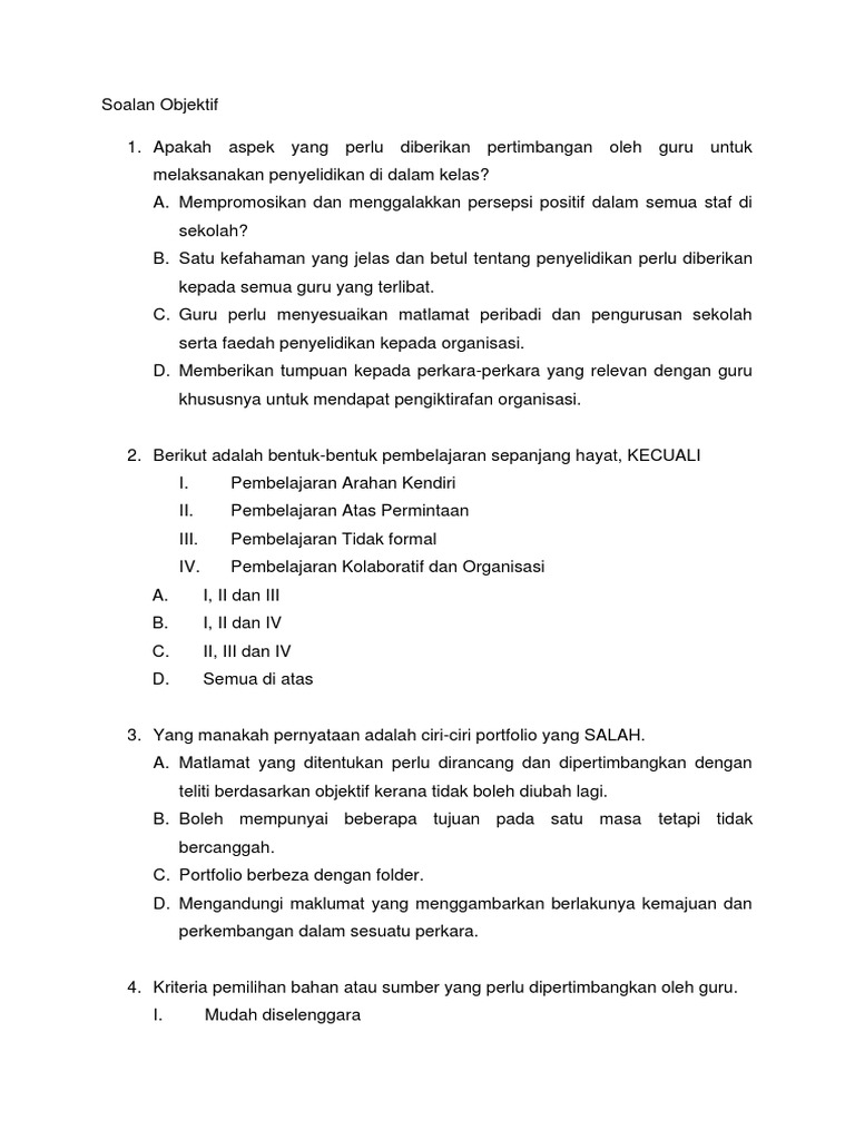 Soalan Tajuk 8 EDU 3093 | PDF