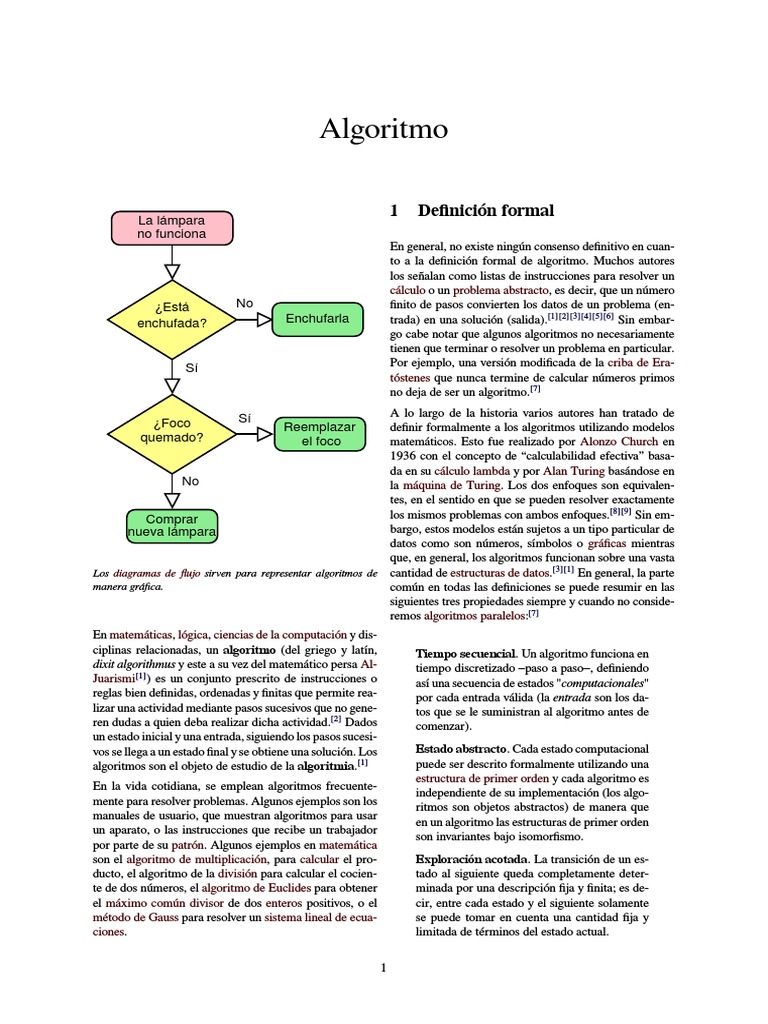 Algoritmo | Algoritmos | Lenguaje de programación