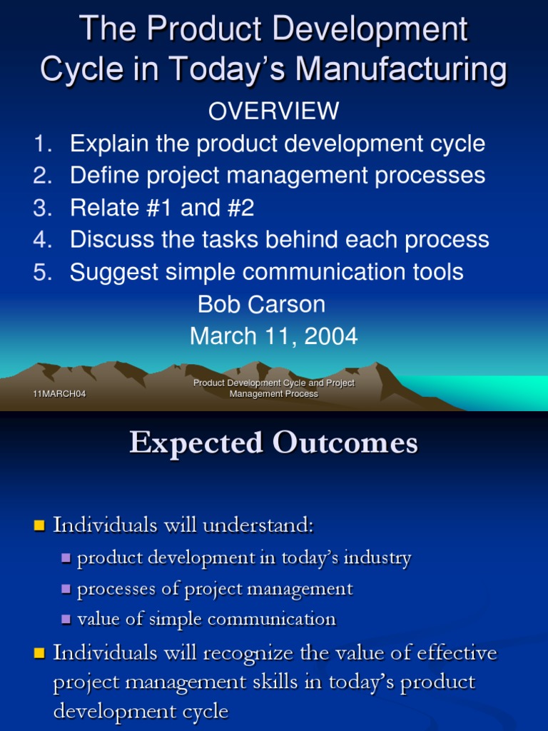Asme Product Development Cycle | PDF | New Product Development ...