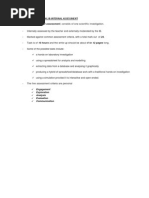 IB Chemistry IA Rubric | PDF | Quantitative Research | Data