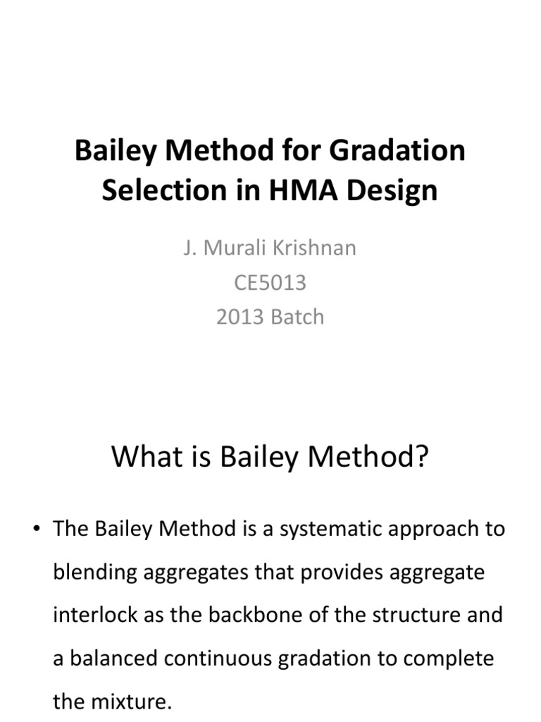 Bailey_Method.pdf | Volume | Density