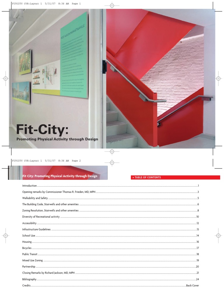 FIT CITY 1 - Promoting Physical Activity Through Design - AIA New York ...