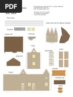 mf-1 Fire Station 1-64 Papercraft A4 PDF | PDF