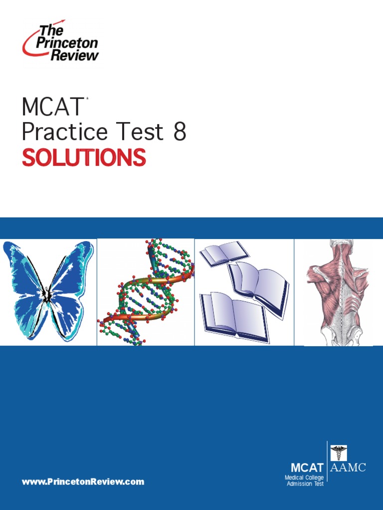 MCAT Practice Solutions 8R | PDF