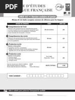 DELF A1 Sample Paper With Answer Key 2 | PDF