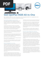 Dell Optiplex 7420 AIO Datasheet | PDF | Dell | Personal Computers