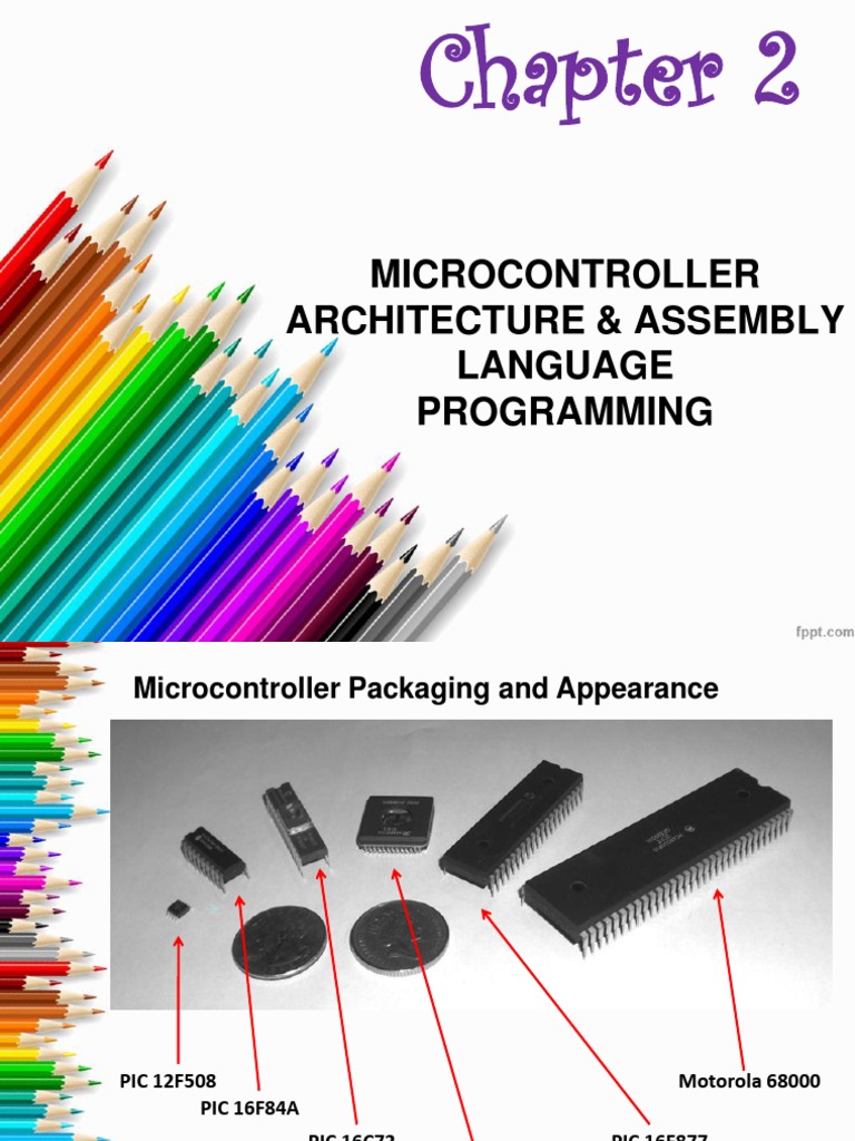 Chapter 2 - Microcontroller Architecture & Assembly Language | PDF ...
