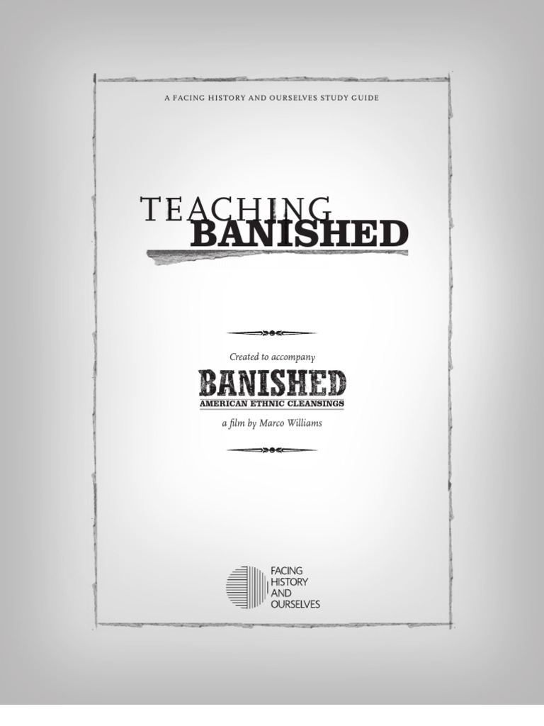 Teaching Banished | PDF | Race (Human Categorization) | Racism