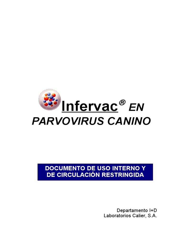 Eficacia de Infervac en Parvovirus Canino | PDF | Diarrea | Inmunología