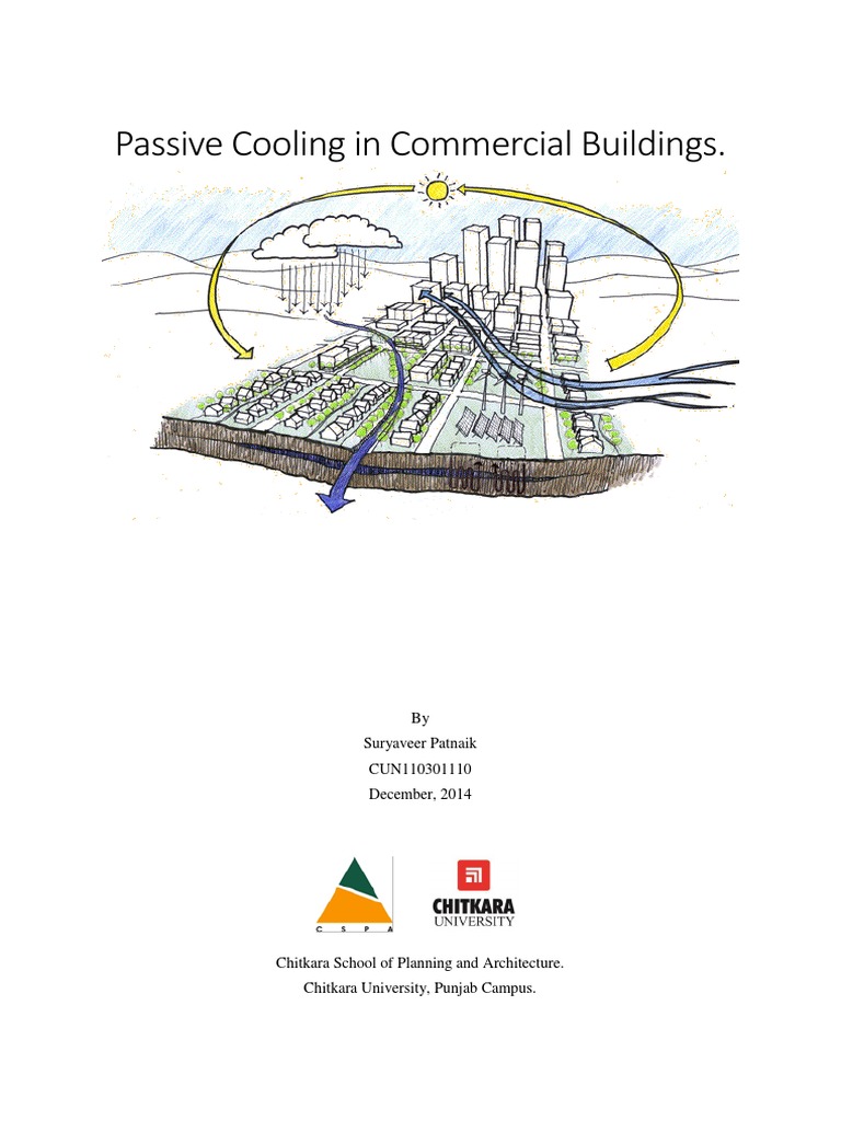 Passive Cooling Techniques in Commercial Building. | PDF