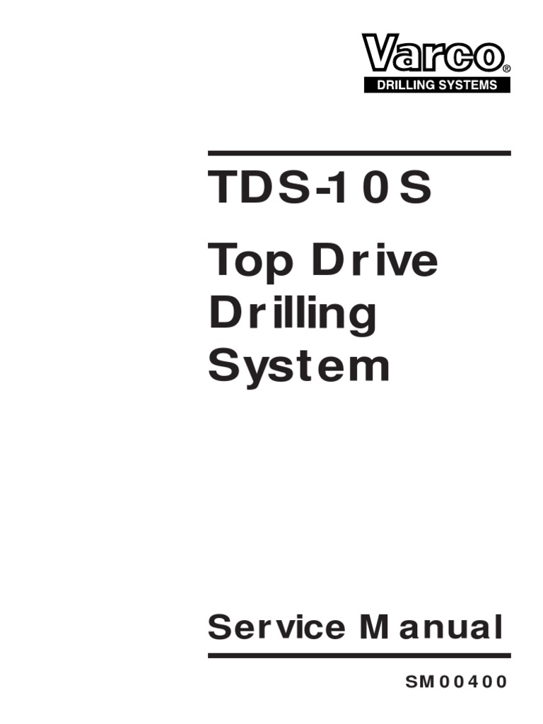 Varco TDS 10 | PDF