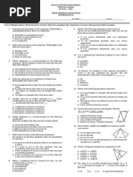 3rd Periodical Test in Math 4 with TOS 2.doc | Triangle | Angle