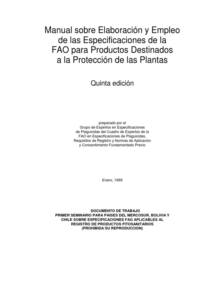 Manual Fao | PDF